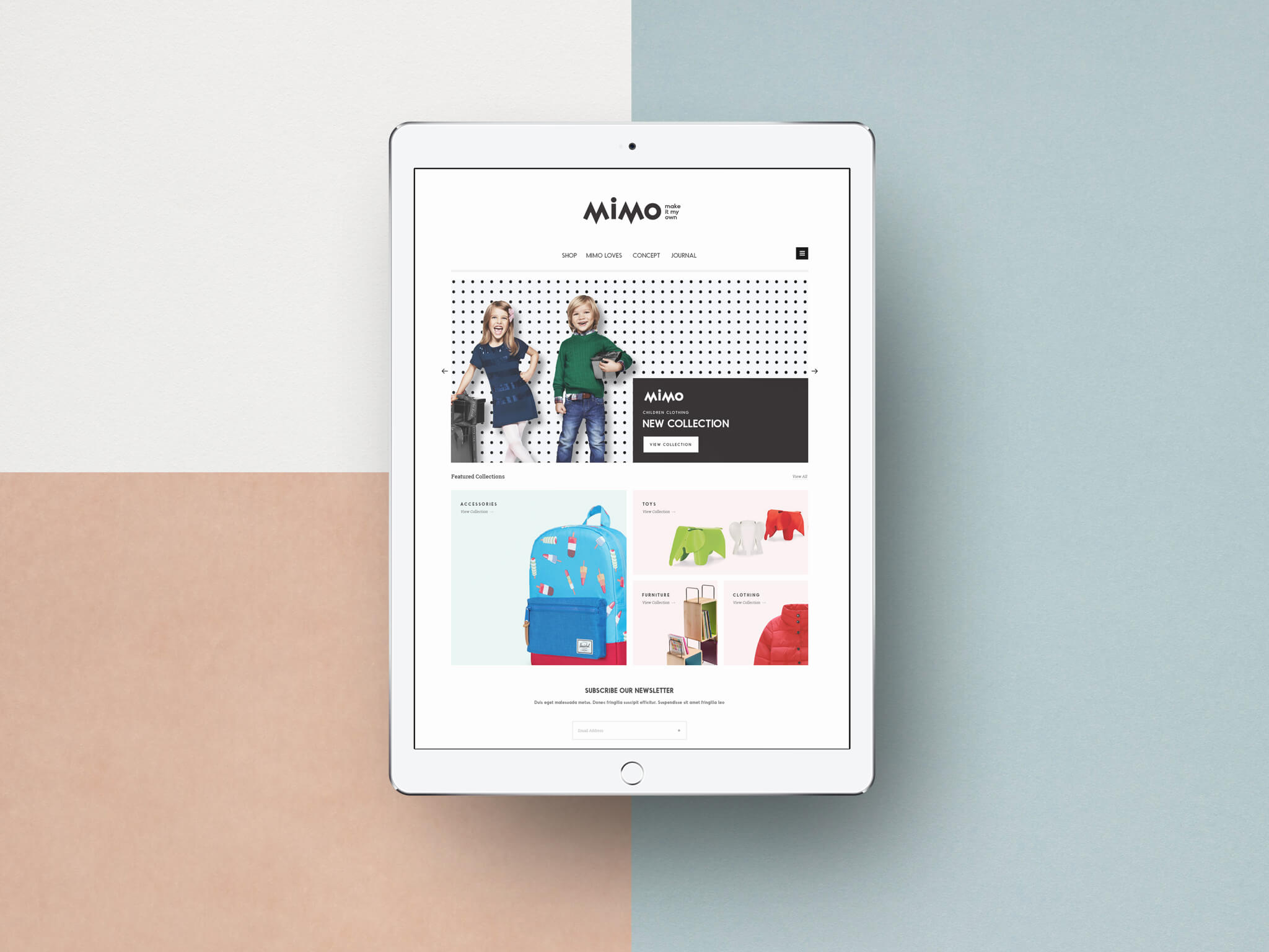Mimo Kids Fashion Branding Project by BULLSEYE